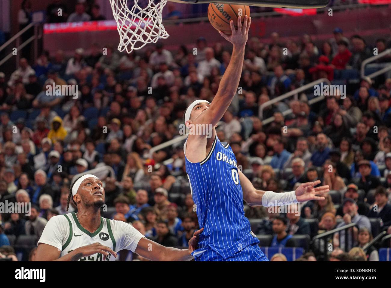 Orlando, Florida, USA, February 9, 2026, Orlando Magic's Anthony Black ...