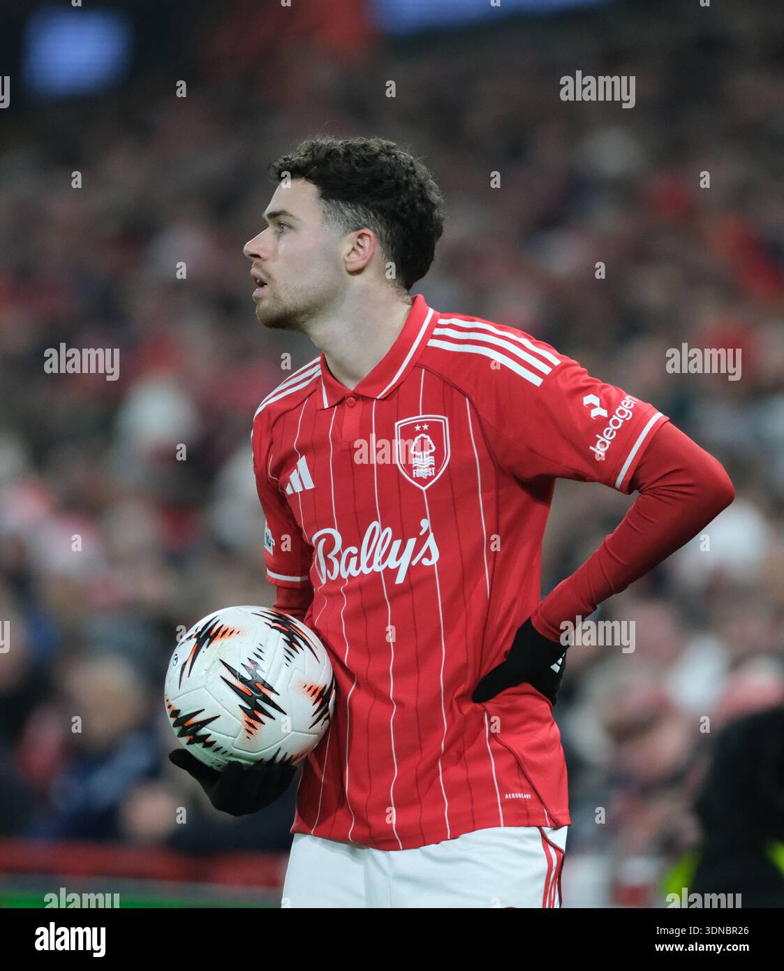 Neco Williams of Nottingham Forest seen during the UEFA Europa league ...