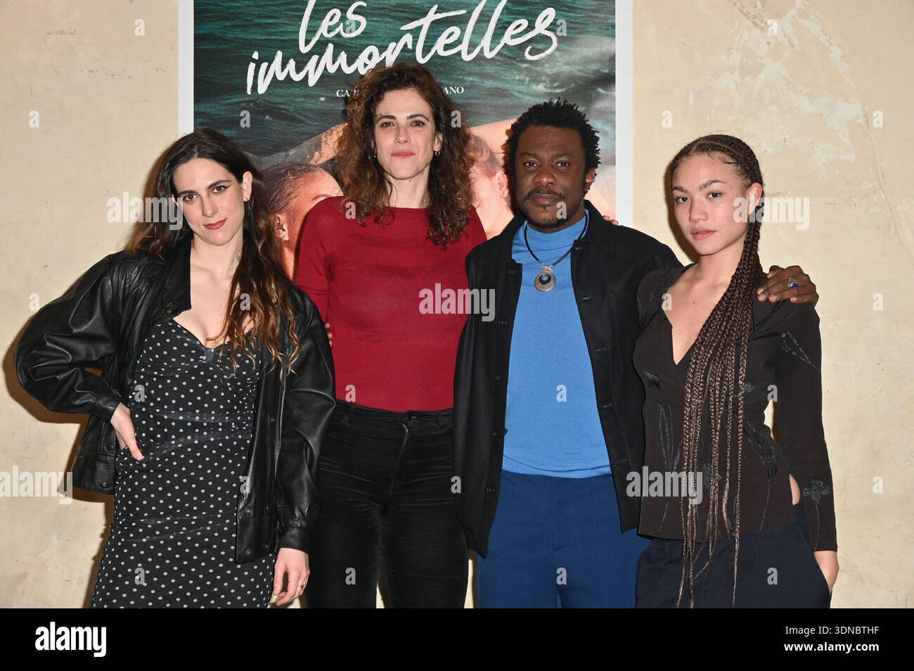 Lena Garrel, Caroline Deruas Peano, Adama Diop and Louiza Aura ...