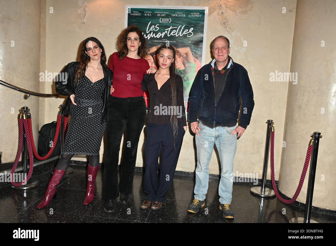 Lena Garrel, Caroline Deruas Peano, Louiza Aura and Gerard Watkins ...
