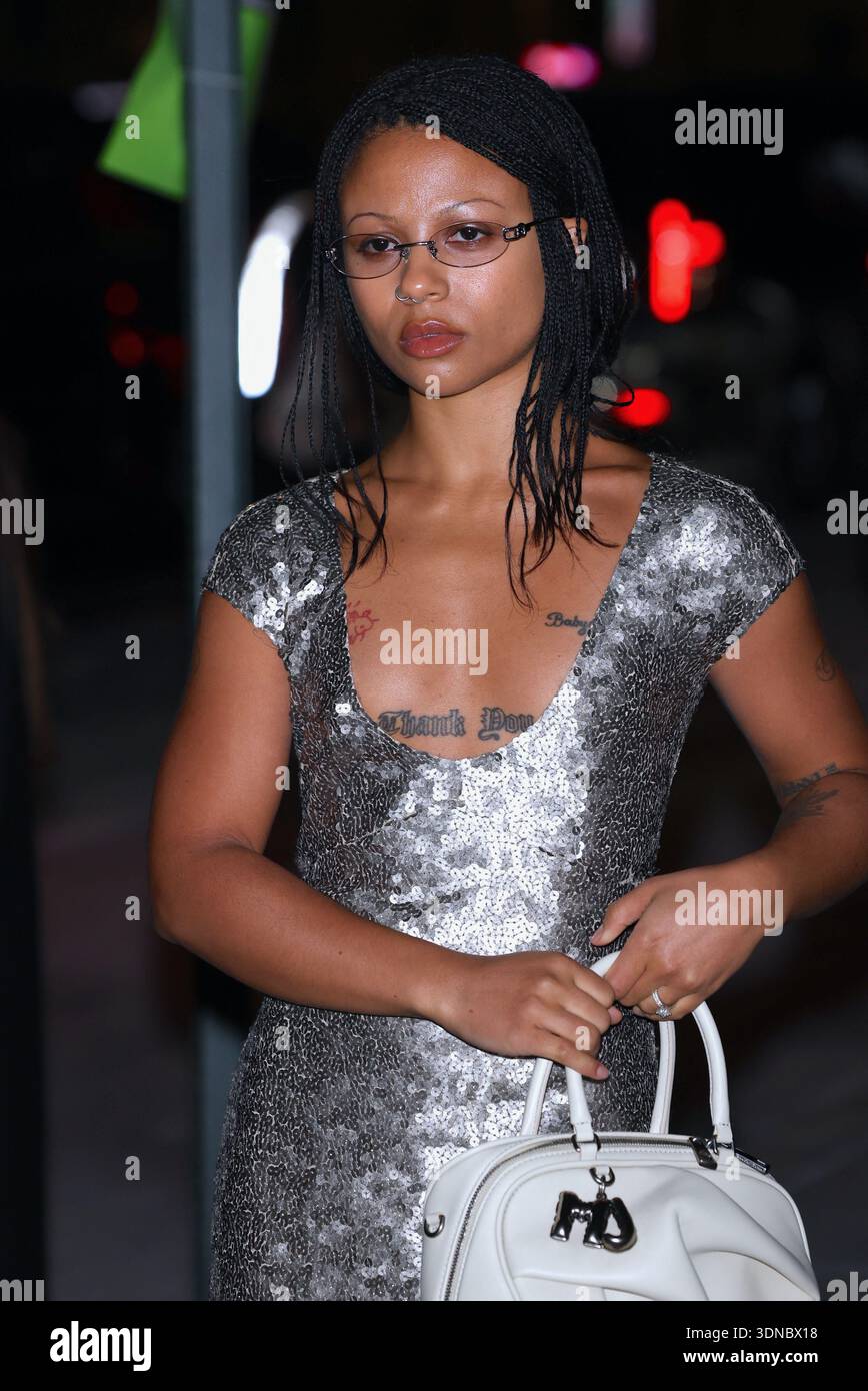 Myha'la Herrold attends the Marc Jacobs show during the New York ...