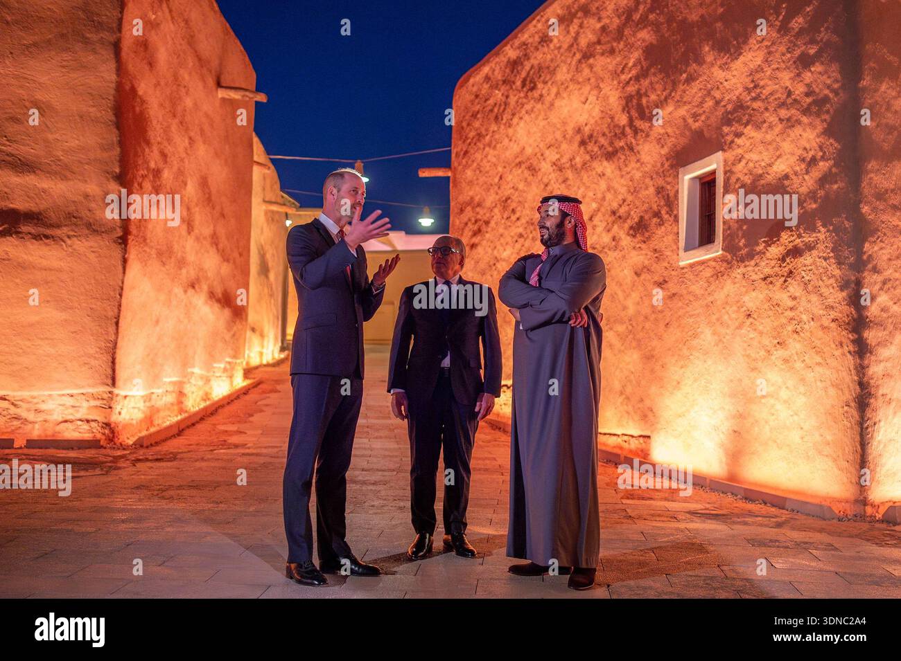 Riyadh, Saudi Arabia. 10th Feb, 2026. Saudi Crown Prince Mohammed bin ...