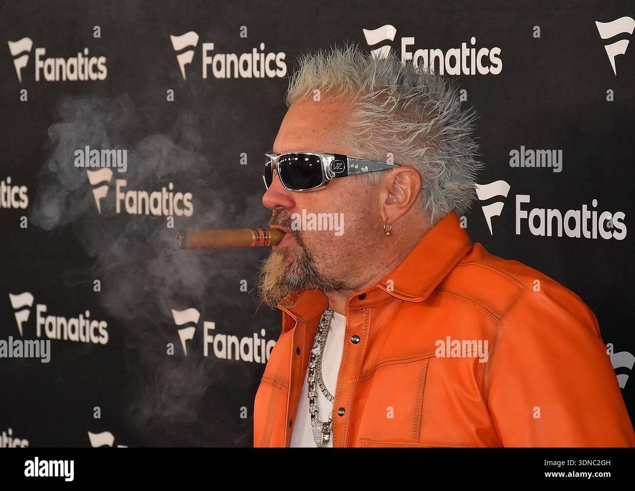 Guy Fieri attends the 2026 Fanatics Super Bowl Party on February 07 ...