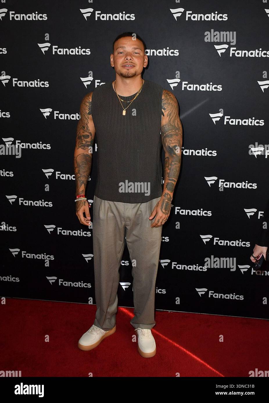Kane Brown attends the 2026 Fanatics Super Bowl Party on February 07 ...