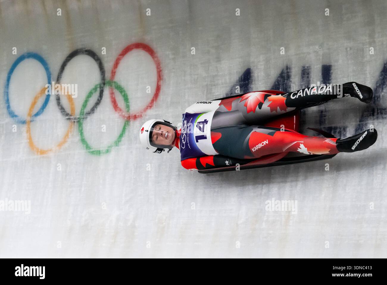 XXV Winter Olympic Games in Cortina d'Ampezzo, Italy, on February 9 ...