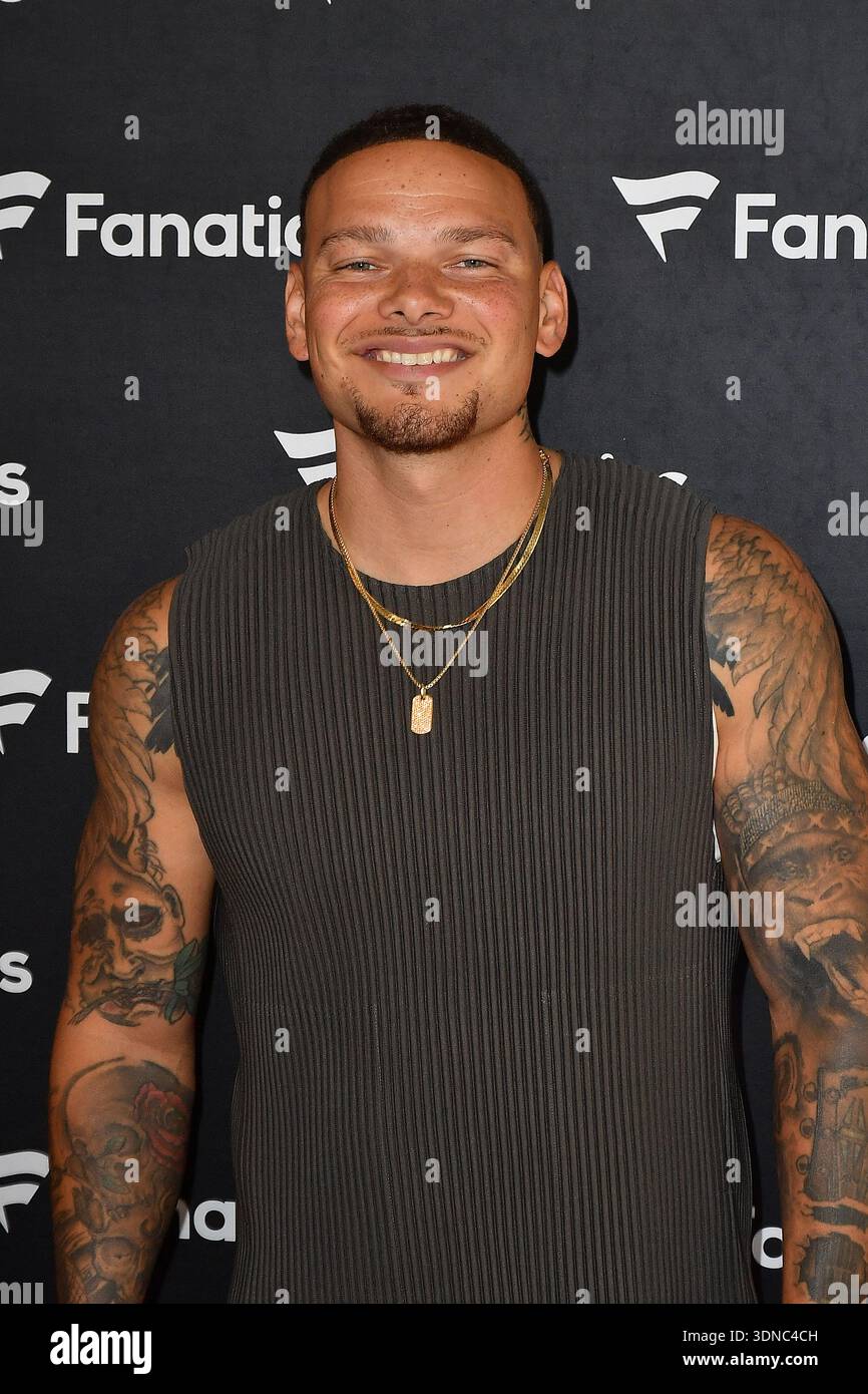 Kane Brown attends the 2026 Fanatics Super Bowl Party on February 07 ...