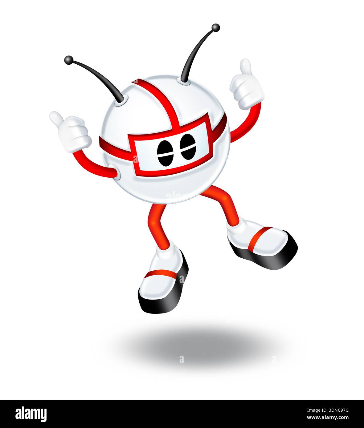 Jumping motion animation happy man hi-res stock photography and images ...