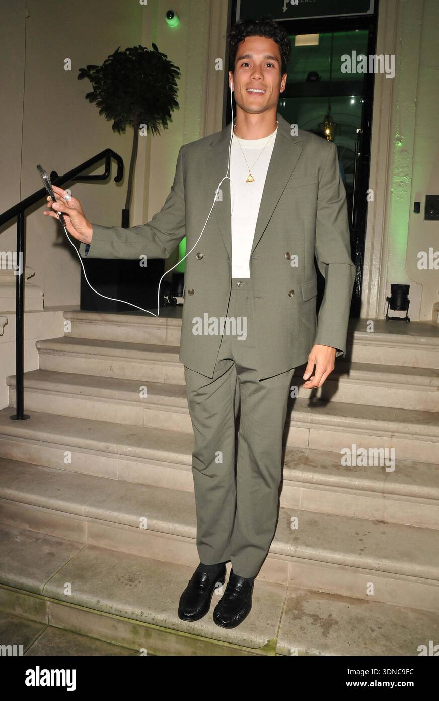 Miles Nazaire at the Maison Perrier sparkling drinks party, 10-11 ...