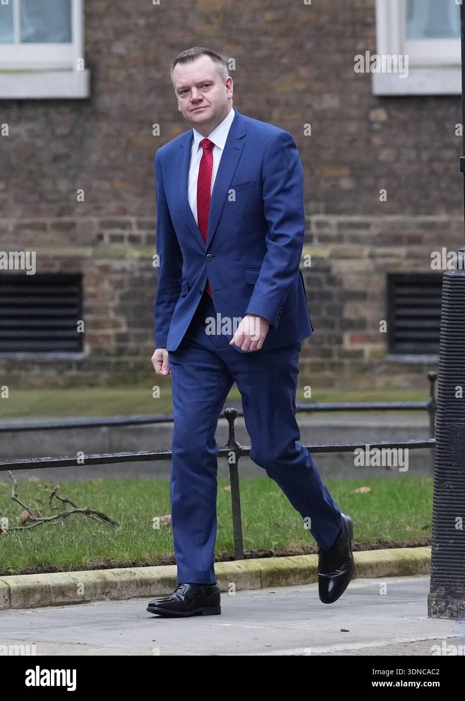 Paymaster General Nick Thomas-Symonds arrives for a Cabinet meeting in ...