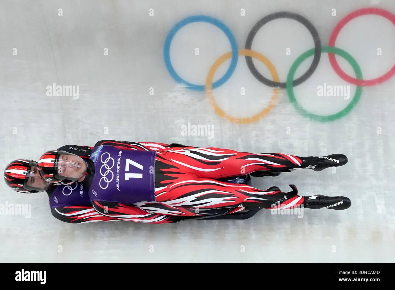 Austria's Juri Thomas Gatt, right, and Riccardo Martin Schoepf, left ...