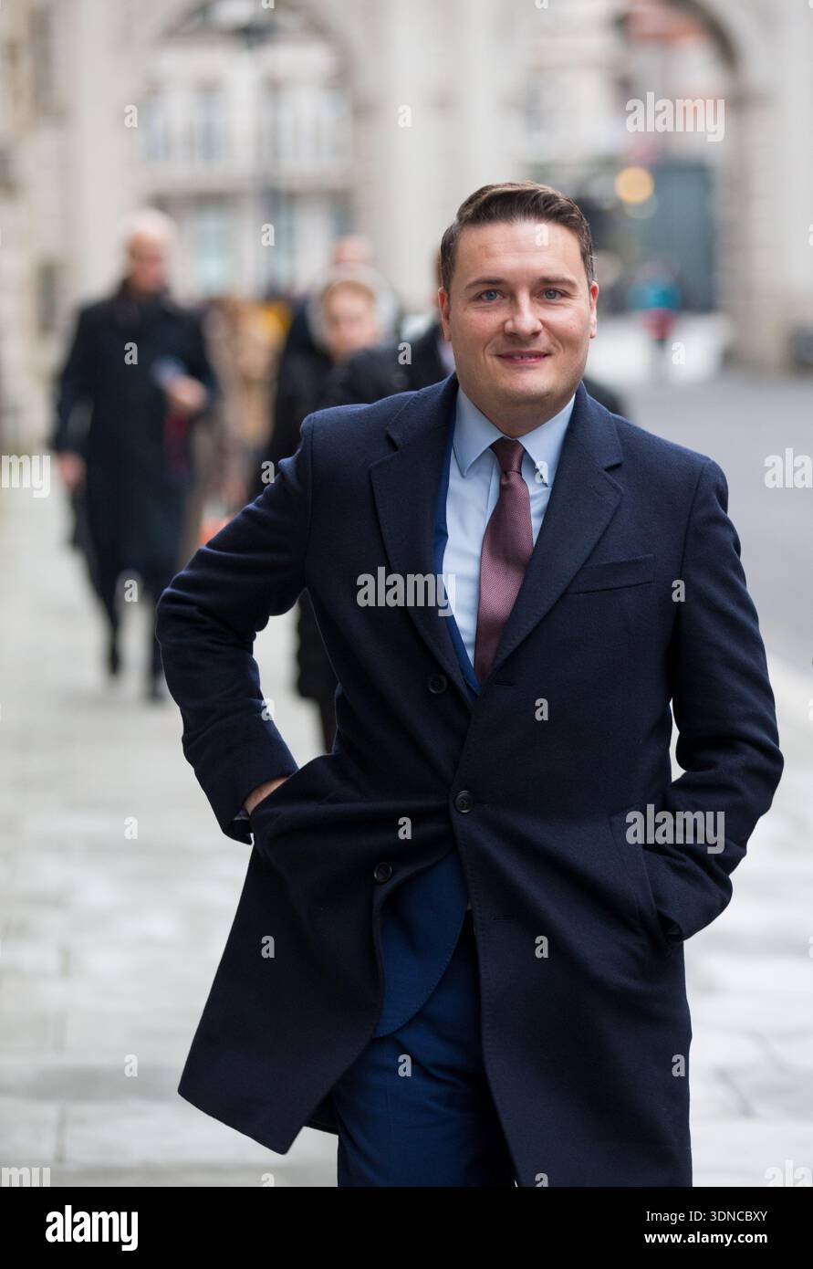 London, UK. 10th Feb, 2026. Wes Streeting, Secretary of State for ...