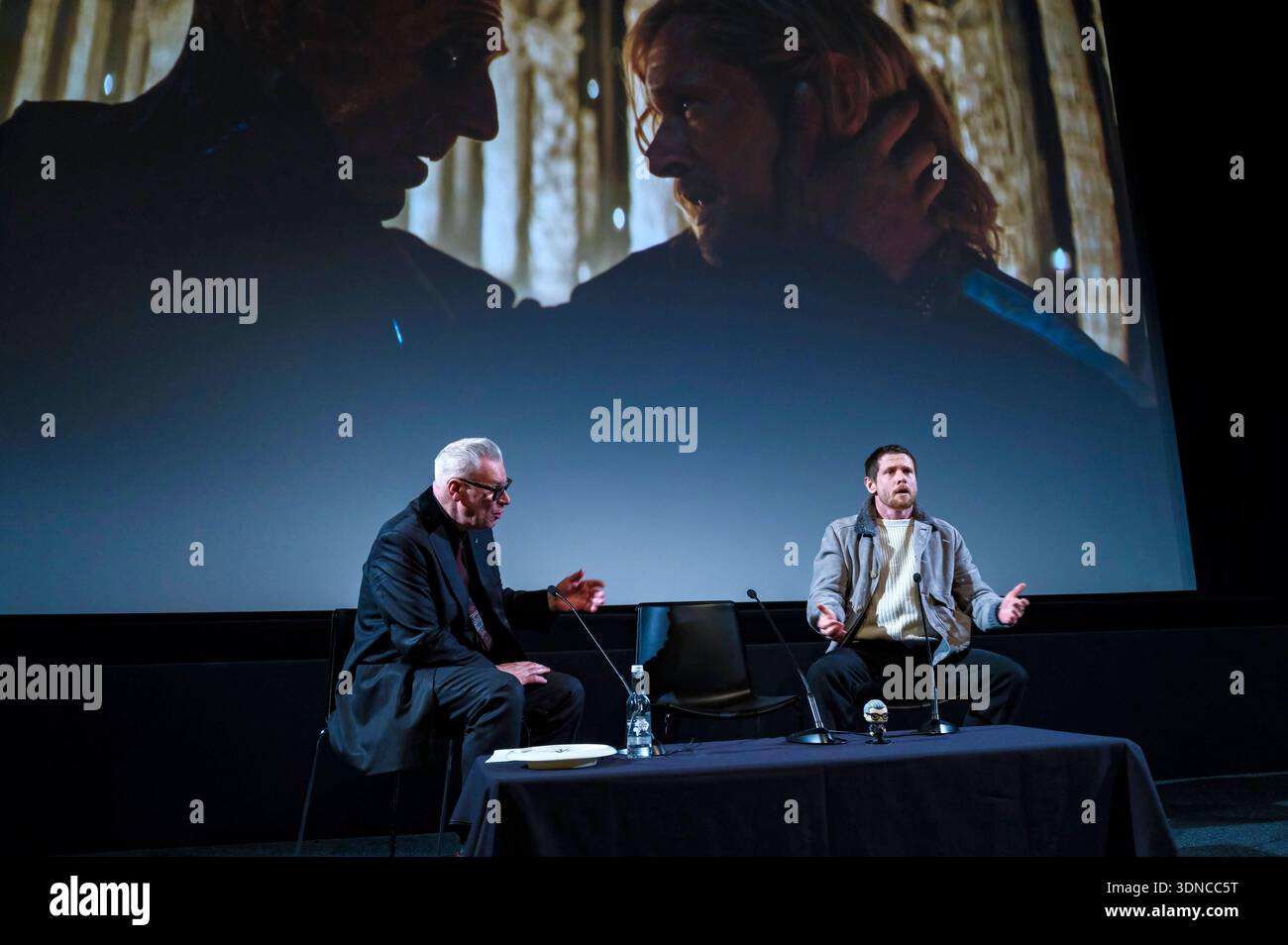 Mark Kermode und Jack OConnell in der Talkshow Mark Kermode Live in 3D ...