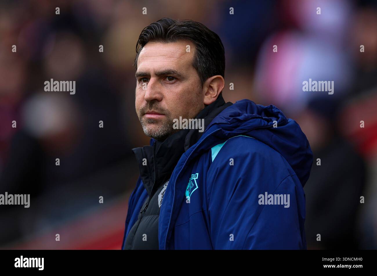 Watford caretaker manager Charlie Daniels before the Sky Bet ...