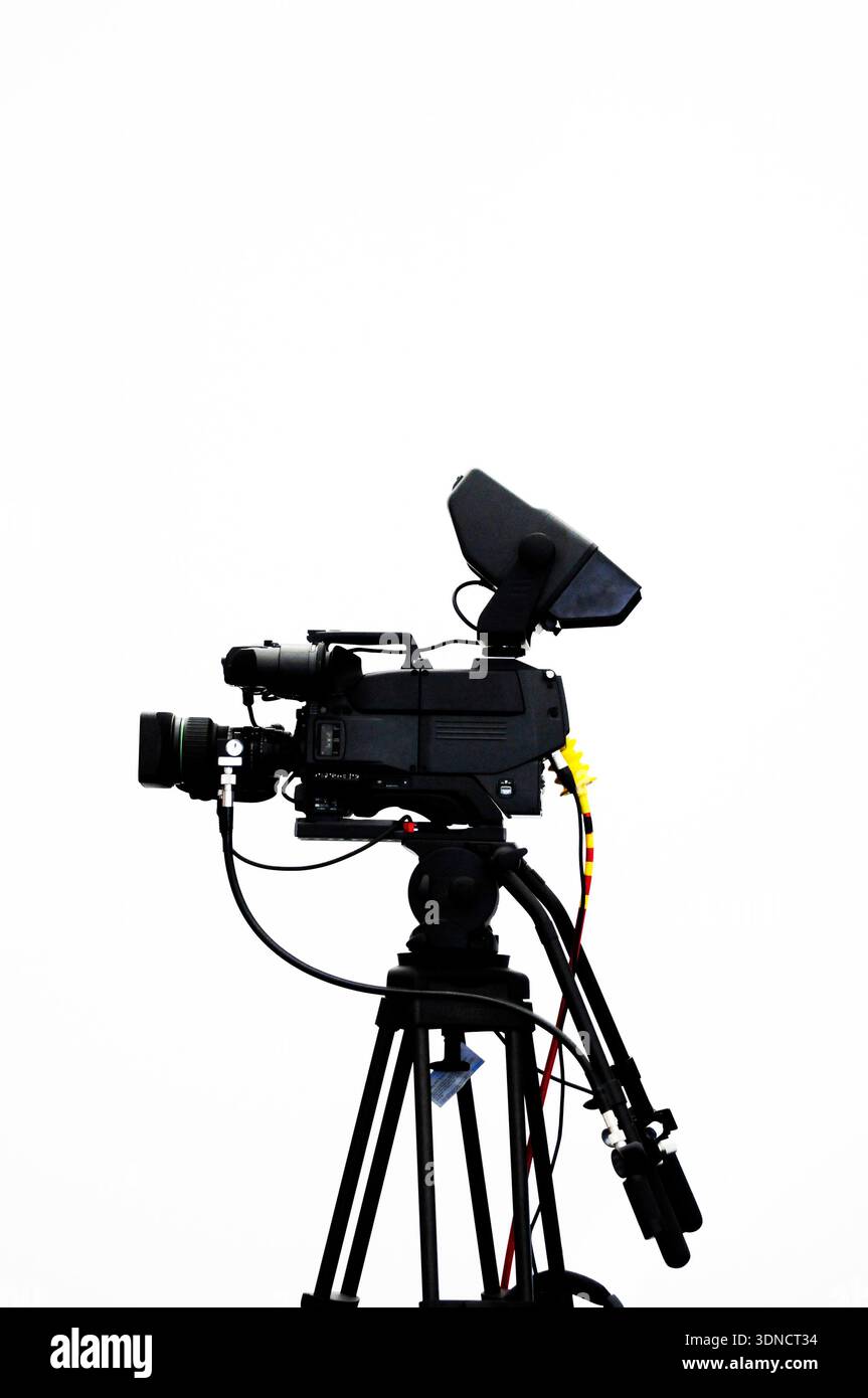 Action television camera hi-res stock photography and images - Alamy