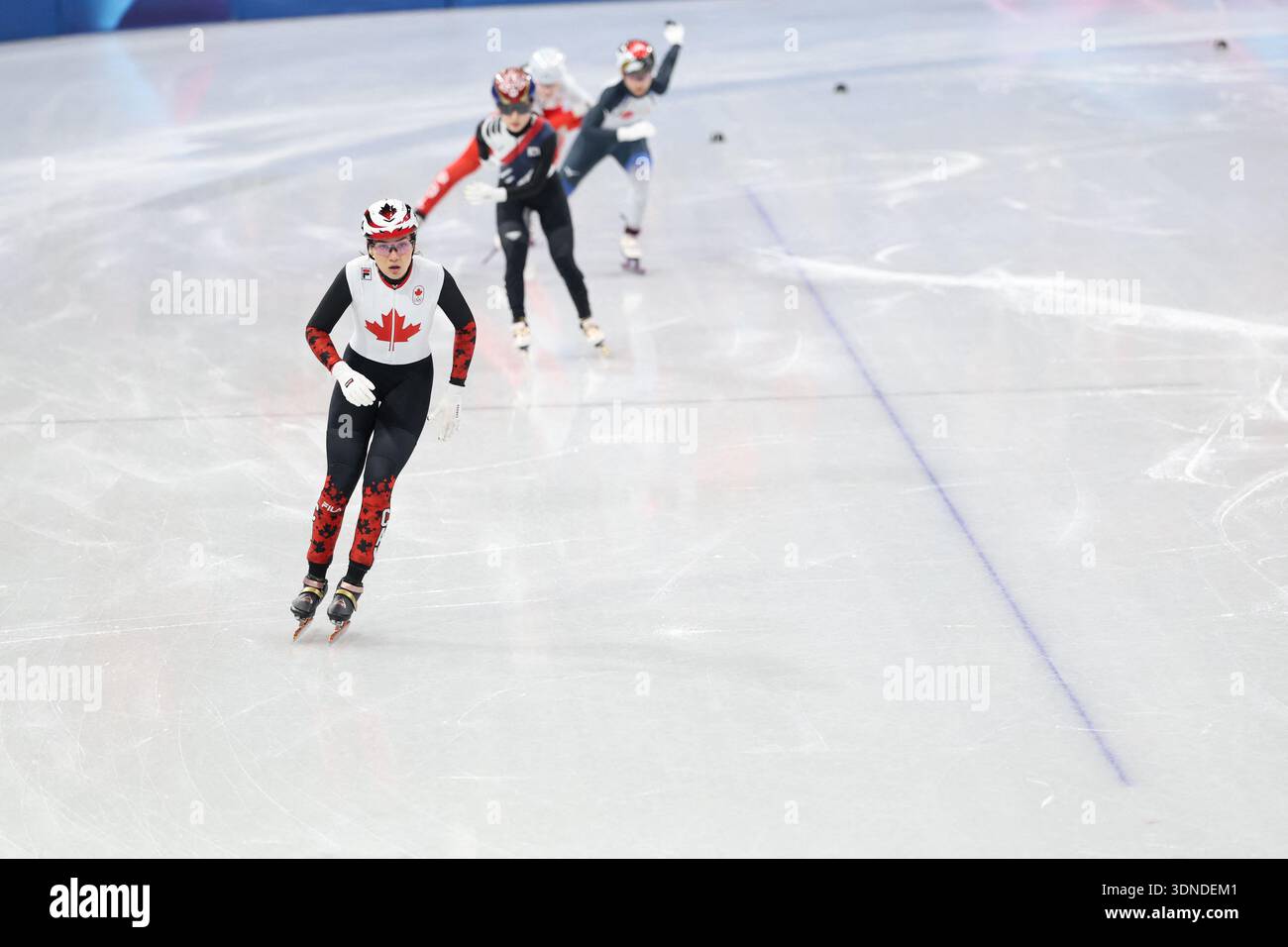 Courtney Sarault #14 of Team Canada during Women 500m of the Short ...
