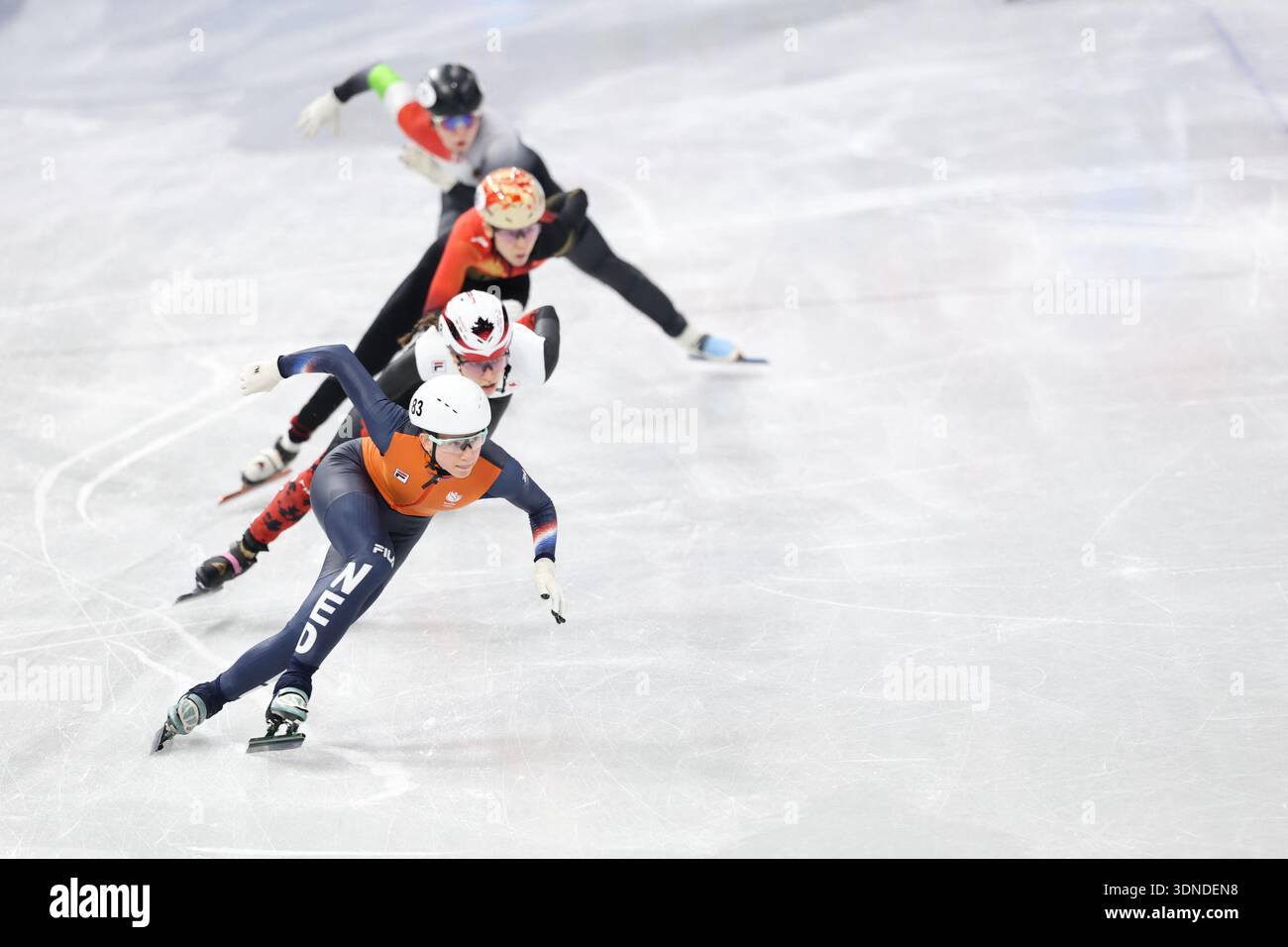 Selma Poutsma #83 of Team Netherlands during Women 500m of the Short ...