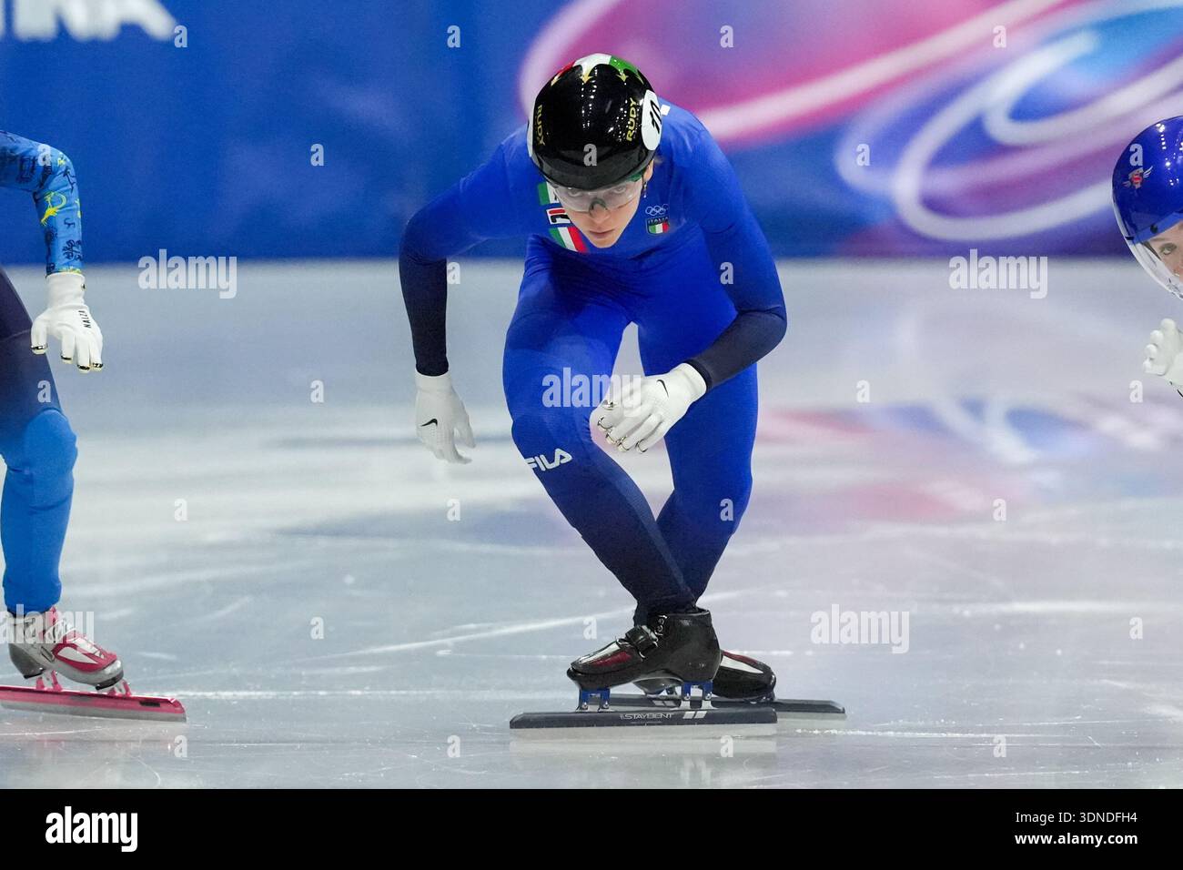 FONTANA Arianna competing for the Olympic Short Track Speed Skating ...
