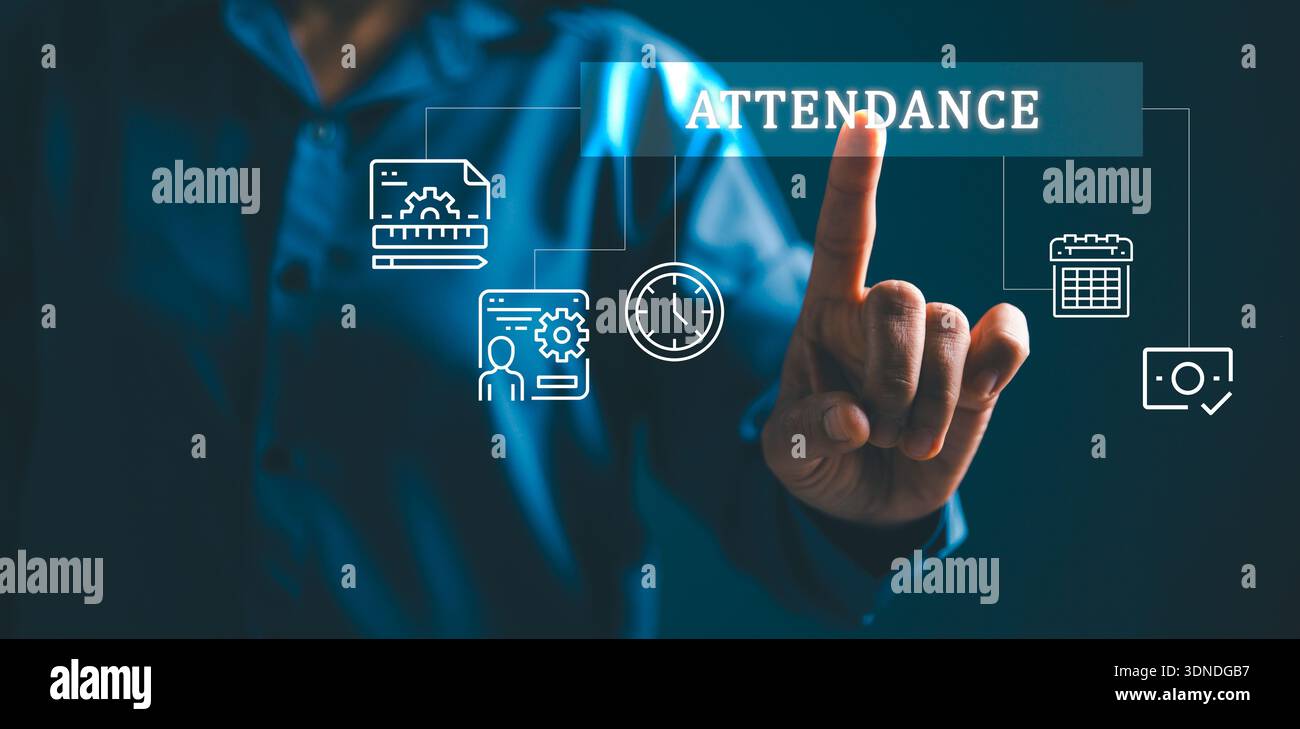 Attendance tracking automation hi-res stock photography and images - Alamy