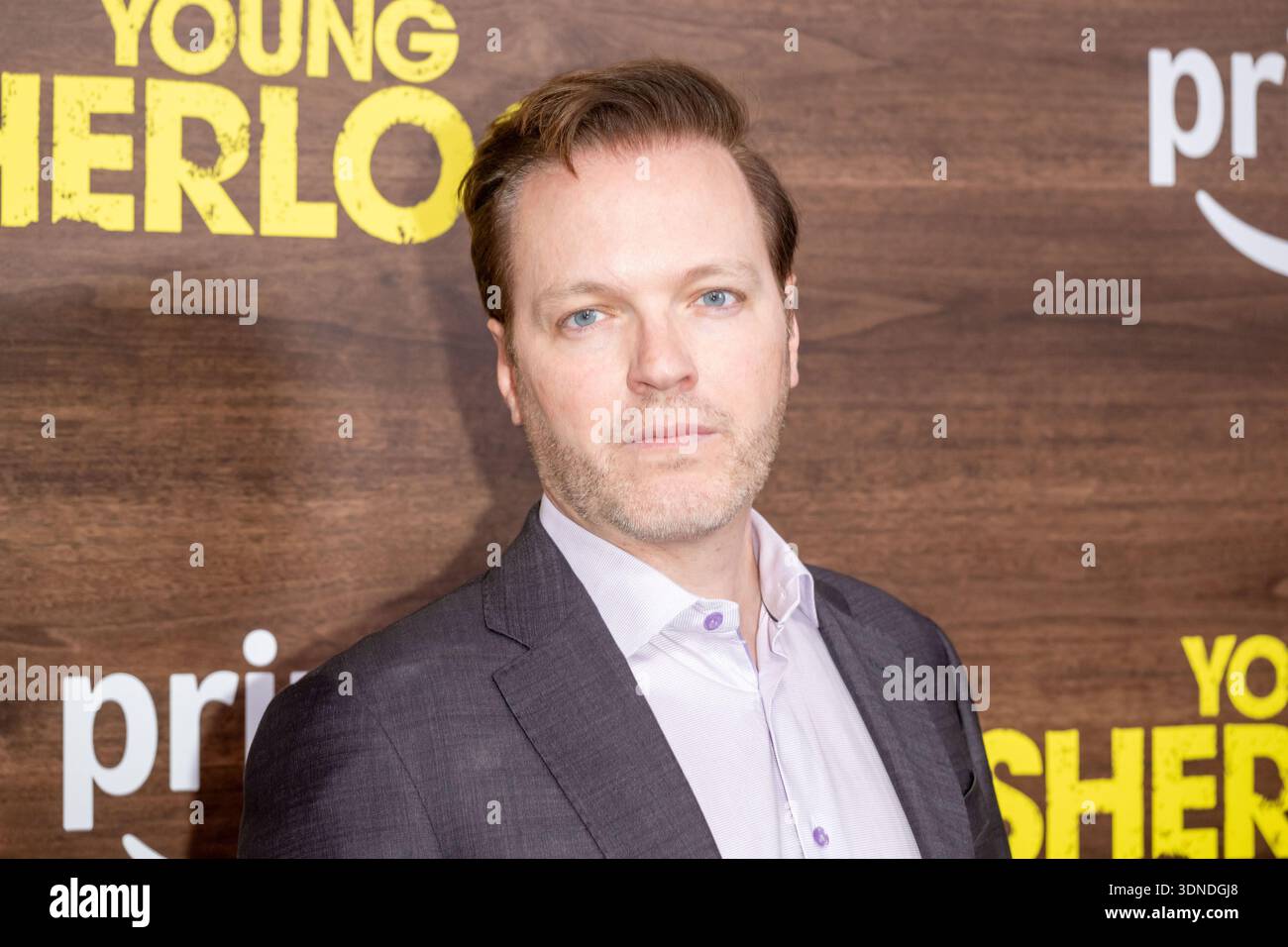 Marc Resteghini attends the ''Young Sherlock'' New York Screening at ...