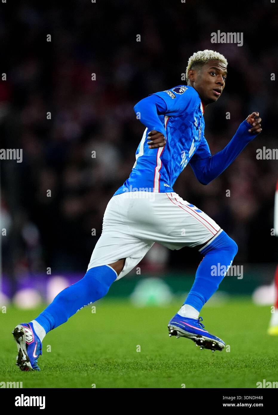 Sunderland’s Nilson Angulo during the Premier League match at the ...
