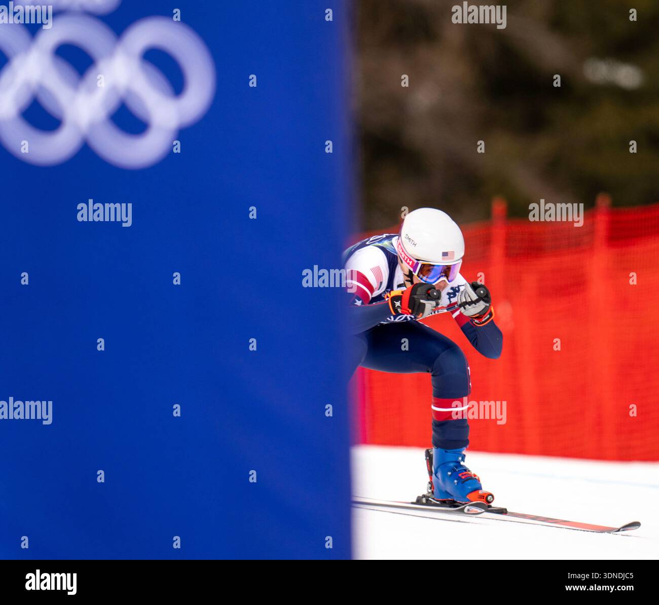 February 10, 2026, Cortina D'ampezzo, Belluno, Italy: American ...