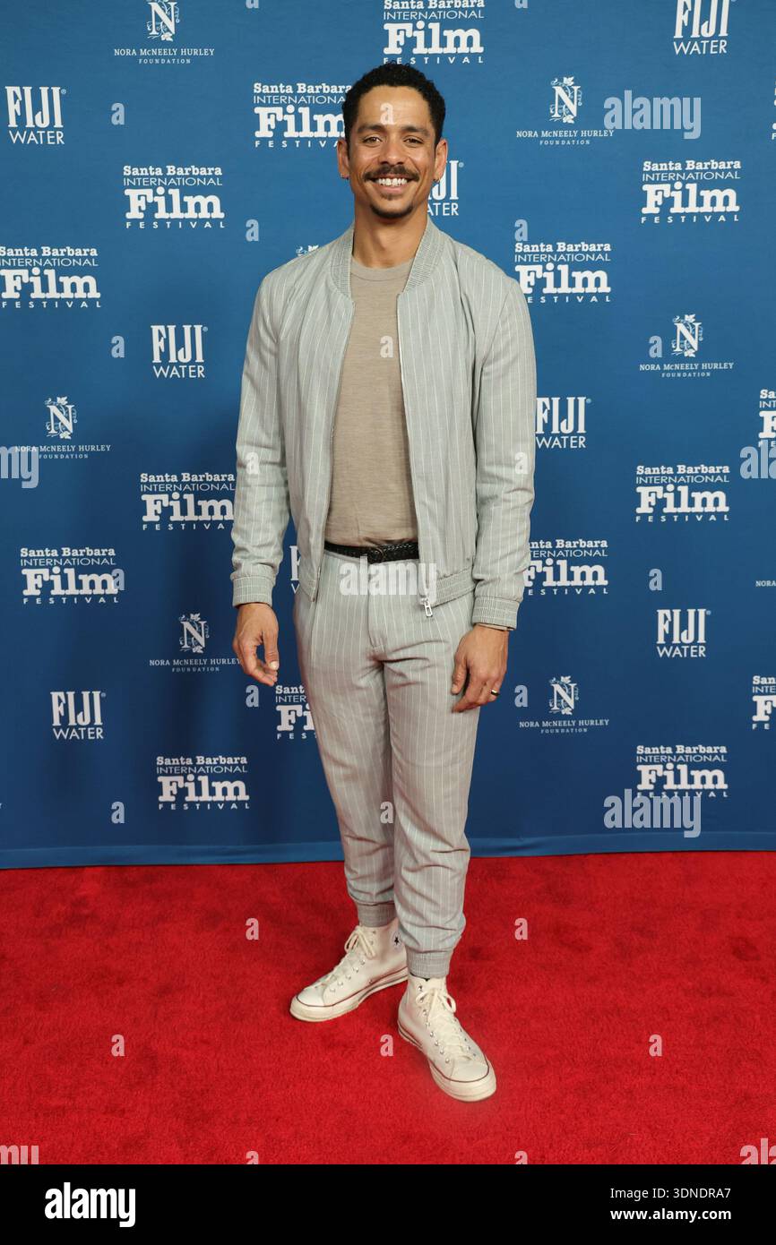 09 February, 2026 - Santa Barbara, California - Charlie Barnett. 41st ...