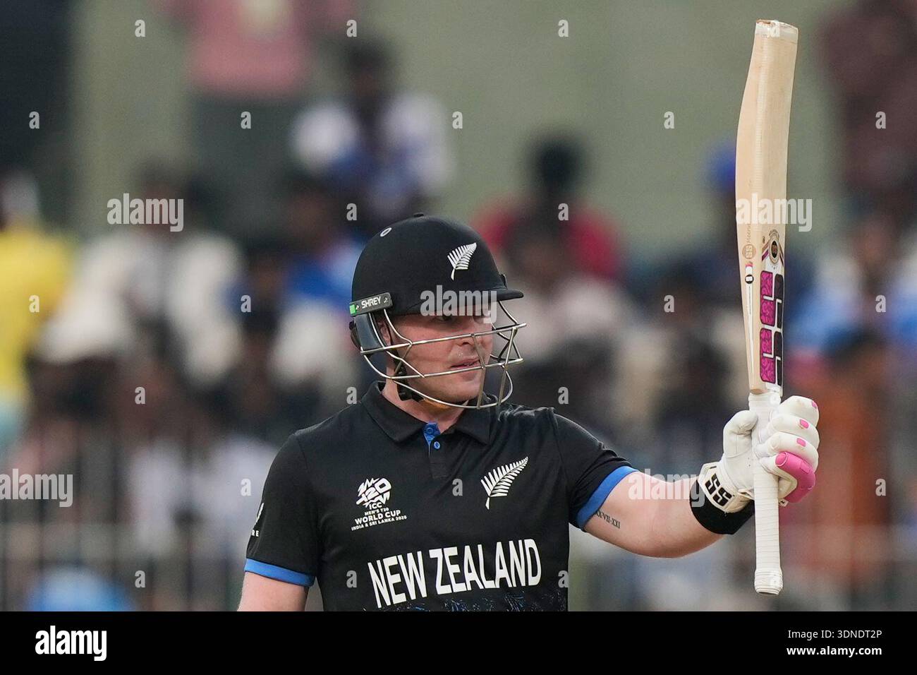 New Zealand's Tim Seifert celebrates his fifty runs during the T20 ...
