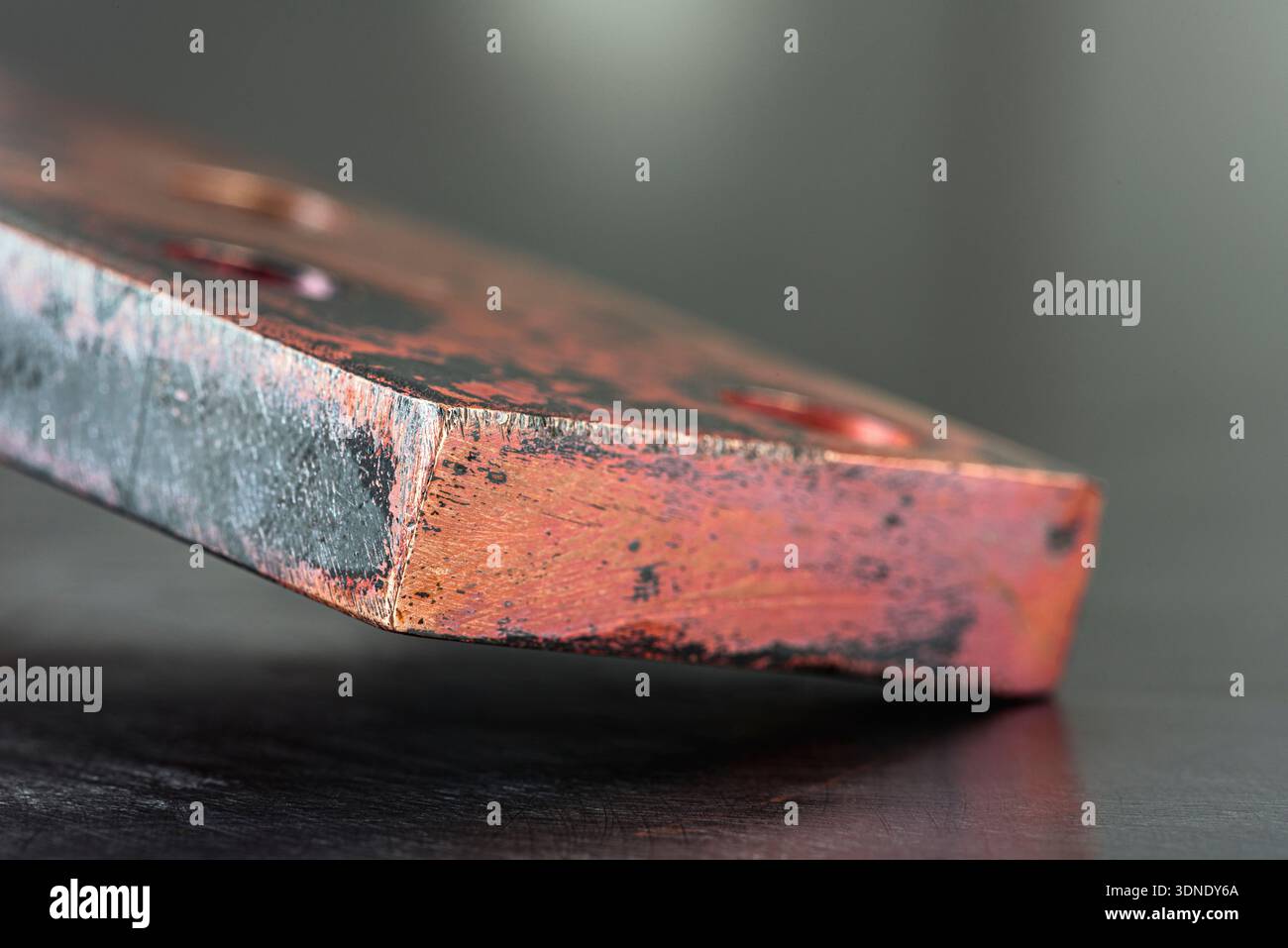 Oxidized copper busbar hi-res stock photography and images - Alamy