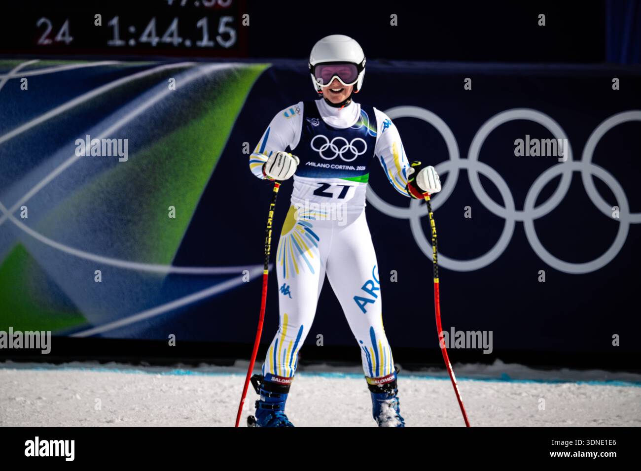 BEGUE Nicole (Argentinien), Women’s Alpine Team Combination, Downhill ...