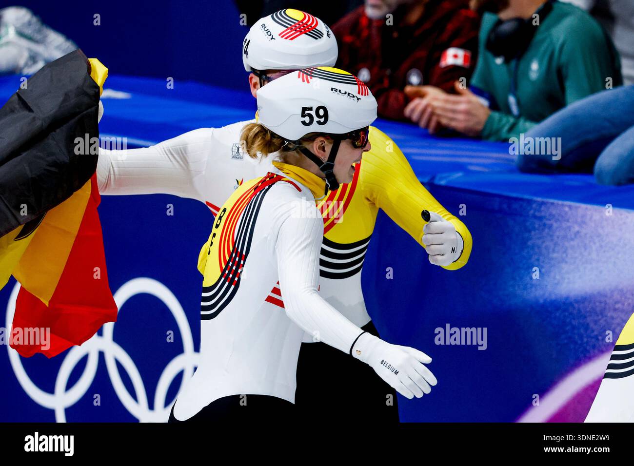 third team of Belgium and Ward Petre of Belgium and Tineke den Dulk of ...