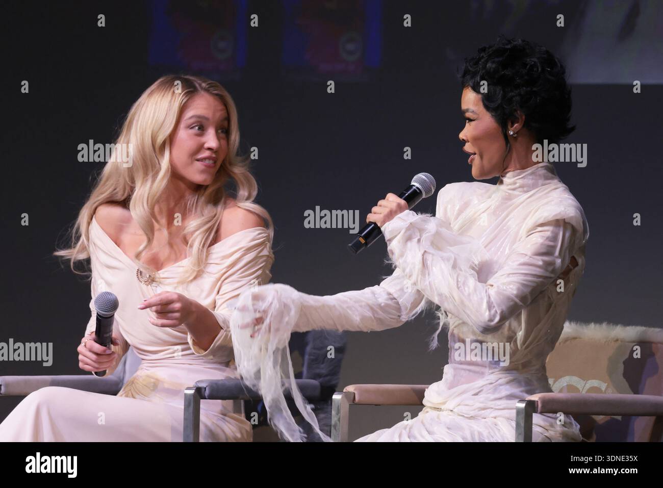 Sydney Sweeney and Teyana Taylor at the 41st Annual Santa Barbara ...