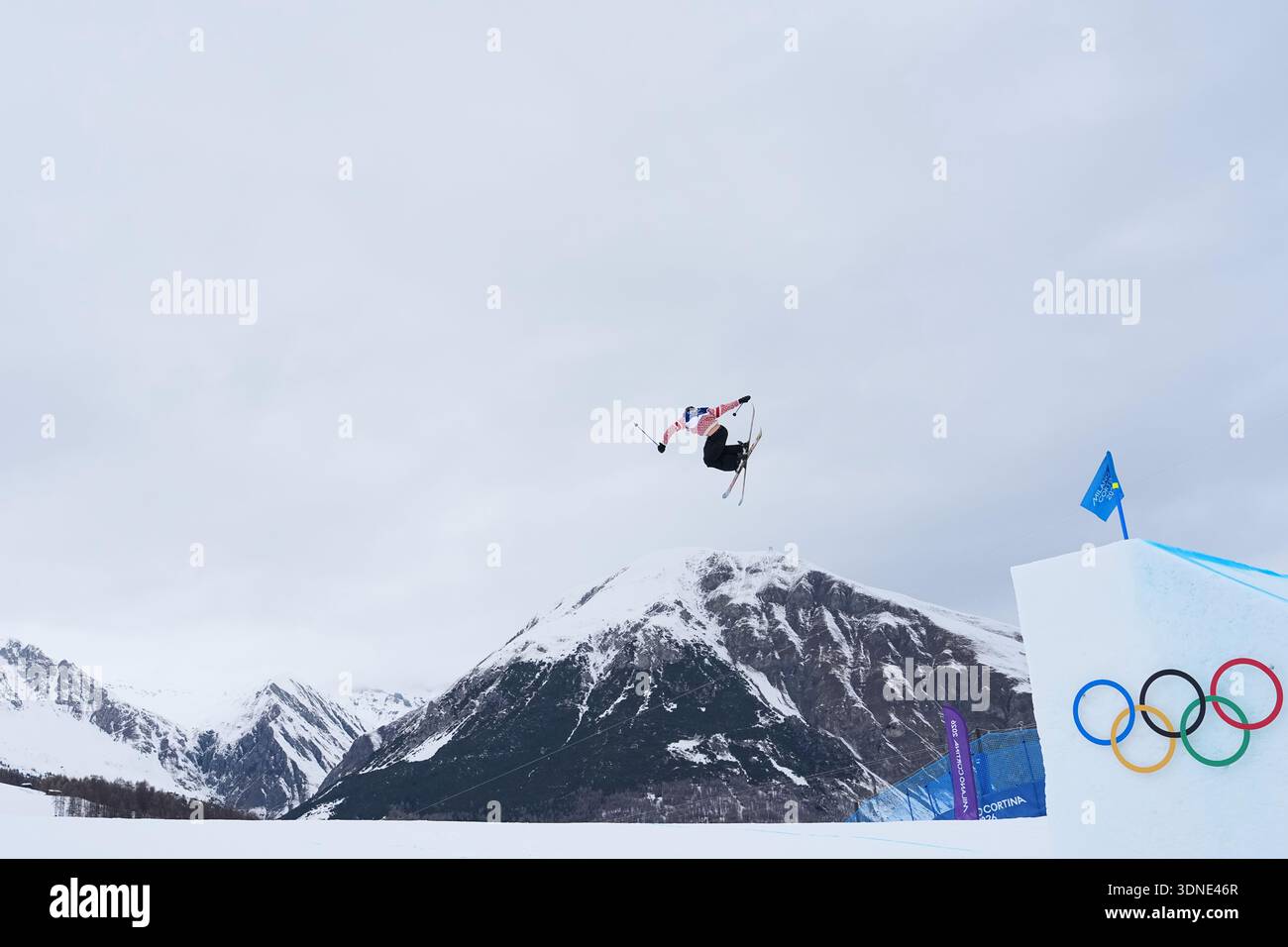 Norway's Birk Ruud competes during the men's freestyle skiing ...
