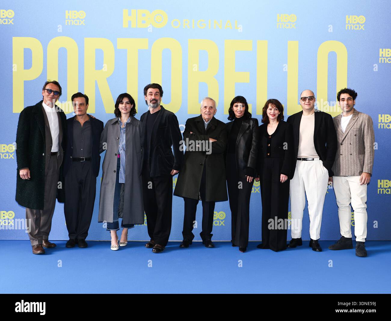 Rome, The Space Moderno cinema, photocall for the HBO Max series ...