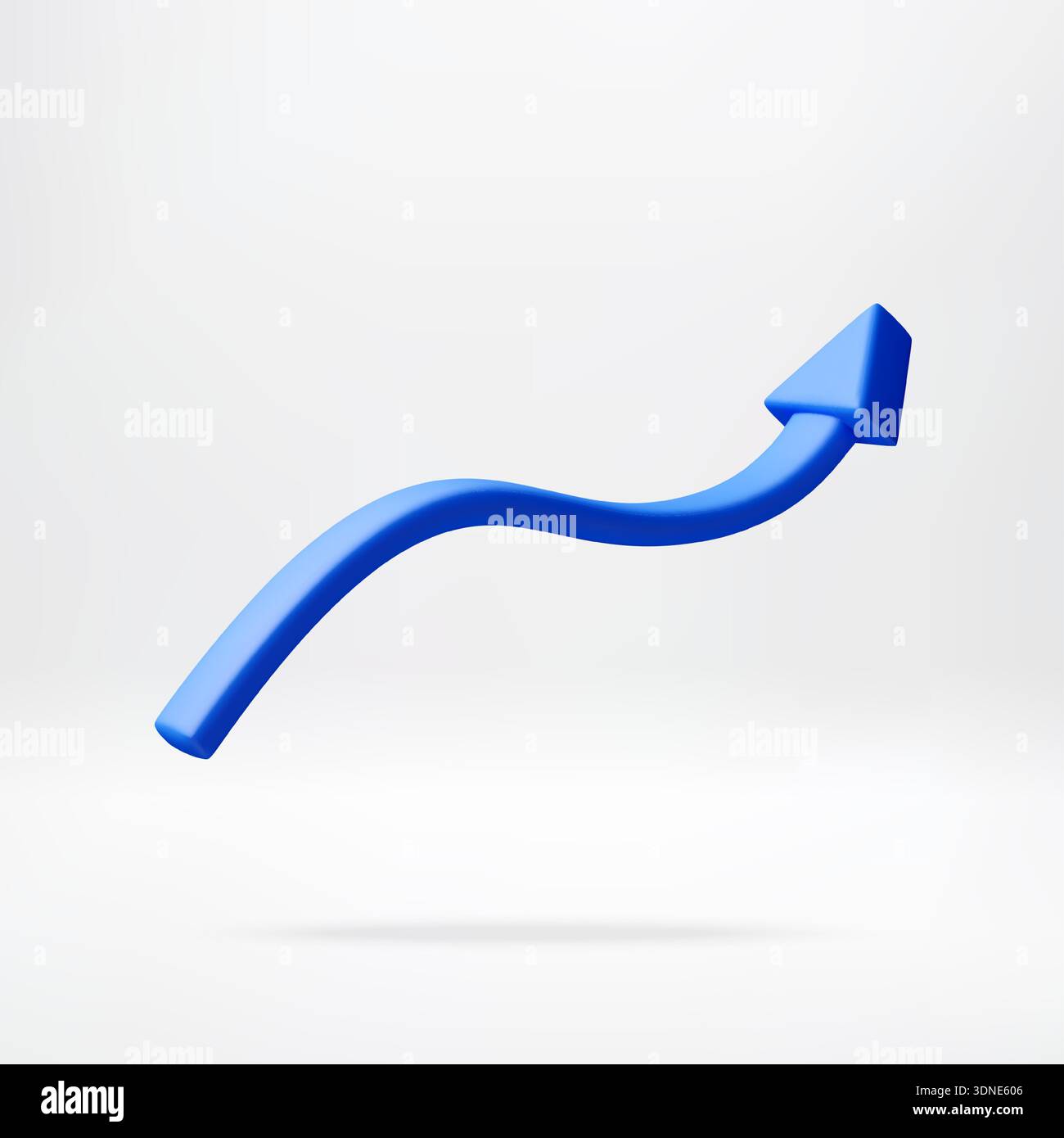 3d render arrow concept forward Stock Vector Images - Alamy