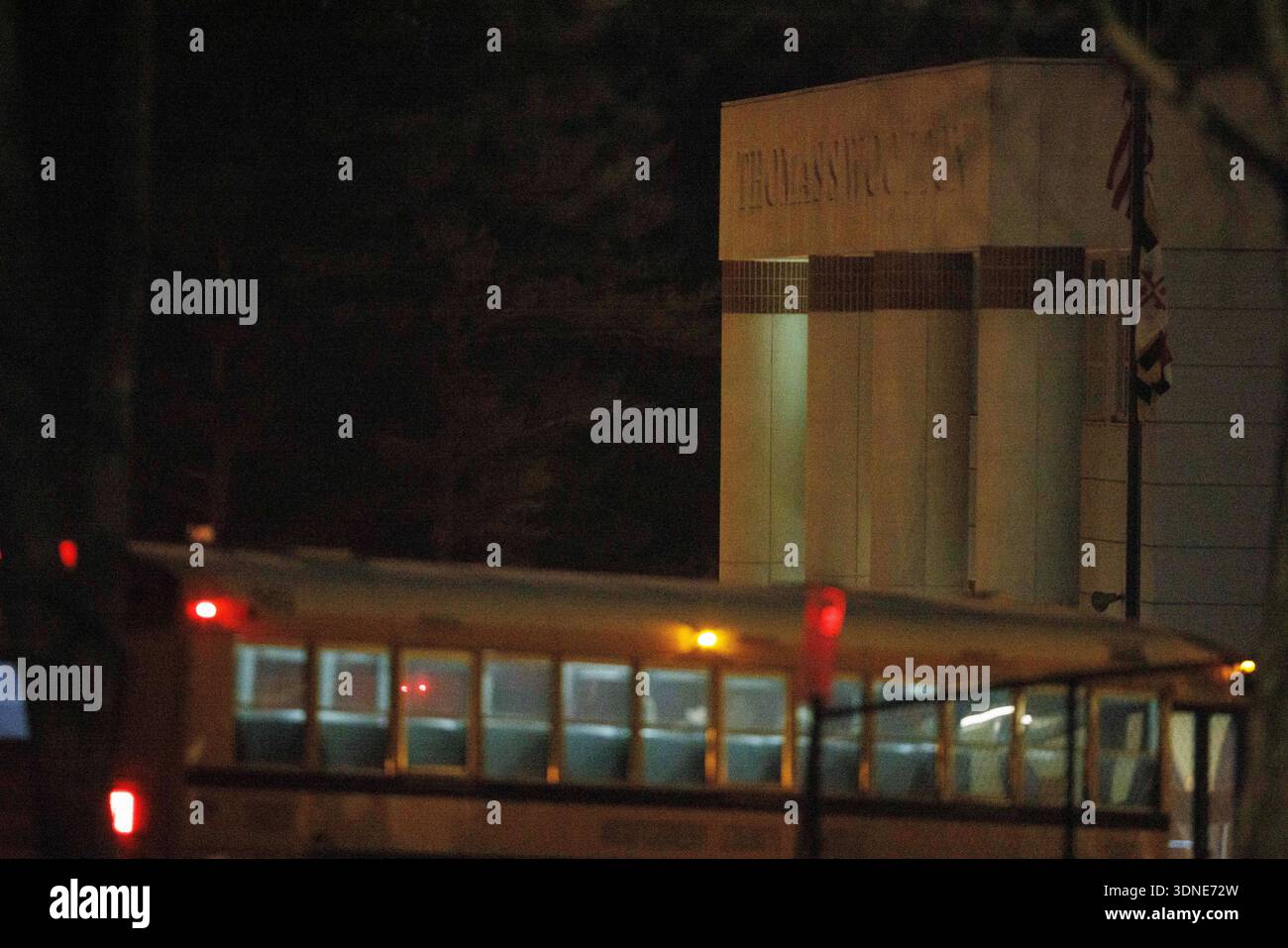 An exterior view of Thomas S. Wooton High School after a shooting ...