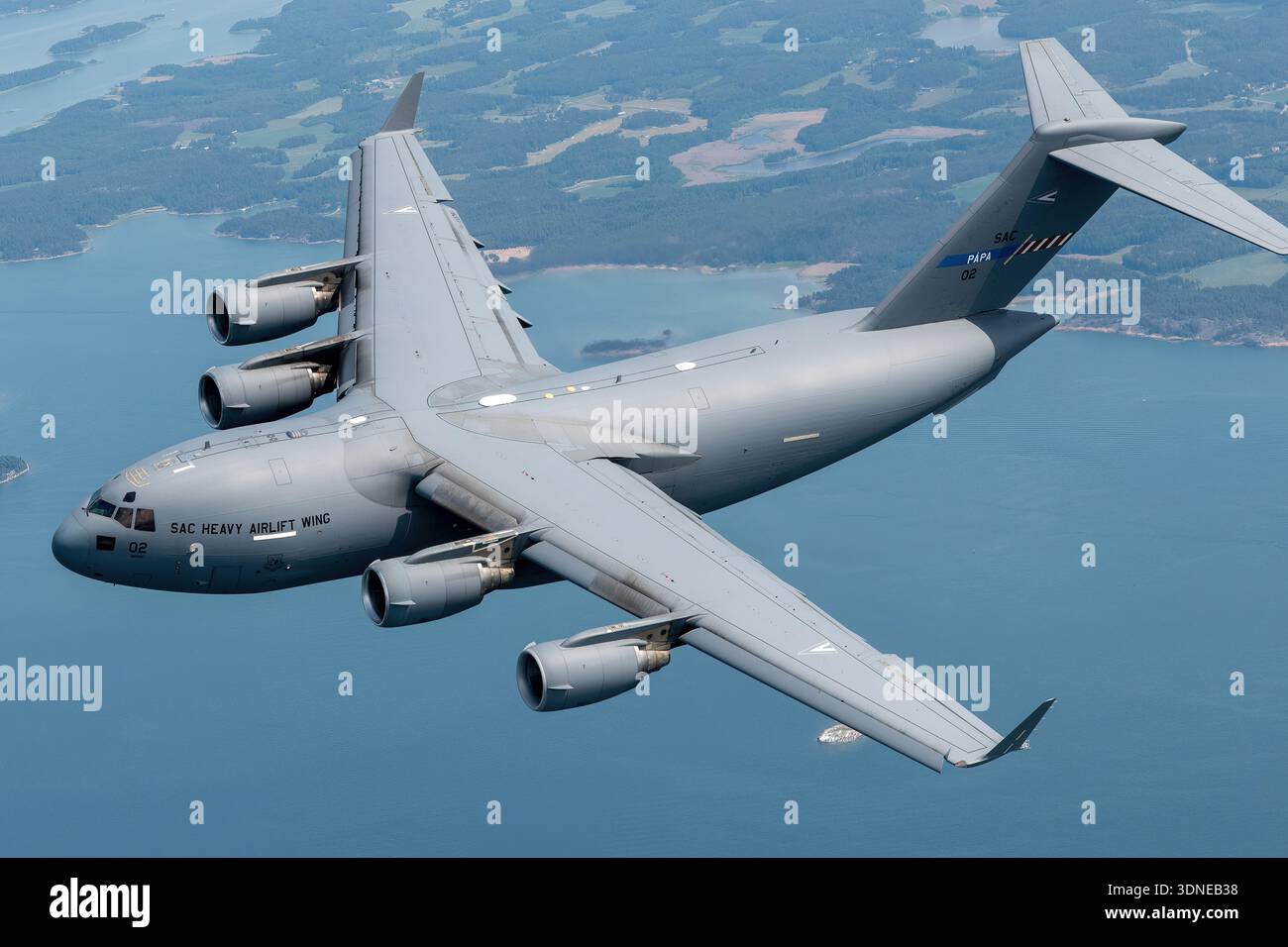 Hungarian Air Force C-17A Globemaster III 08-0002, serial 50211/F210 ...