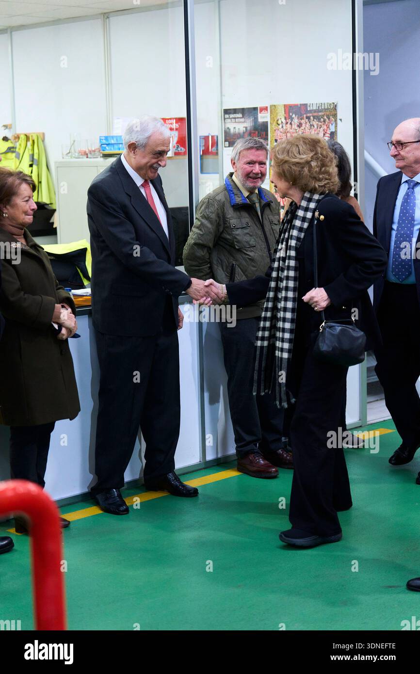 Basauri, Basque Country, Spain. 10th Feb, 2026. Queen Sofia of Spain ...