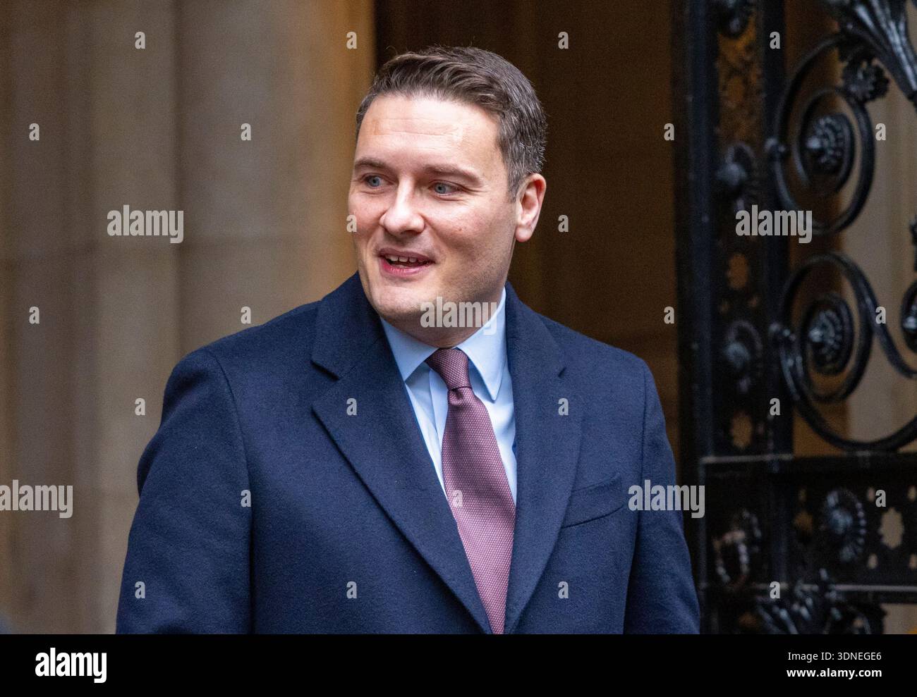London, UK 10th Feb 2026 Wes Streeting, Health Secretary, in Downing ...