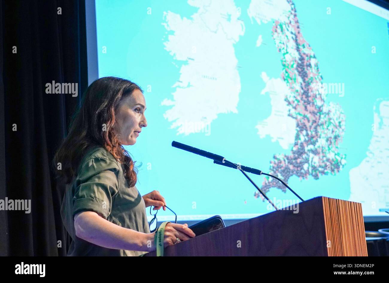 Alisa Pomeroy attends a Q&A session for Dirty Business at Channel 4 ...