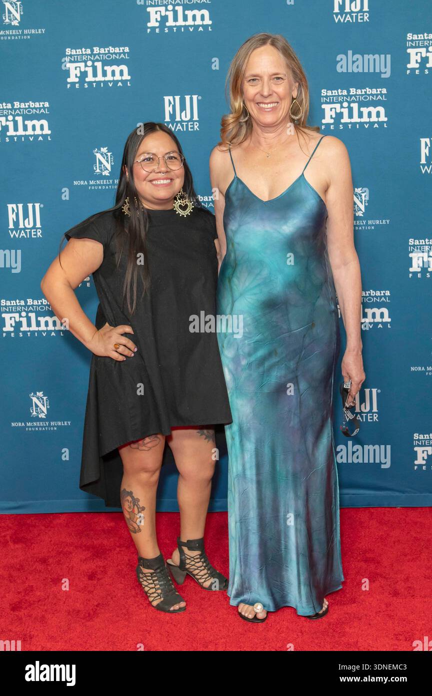 Bany Vargas und Lauren David bei der Hammond Cinema Vanguard Award ...