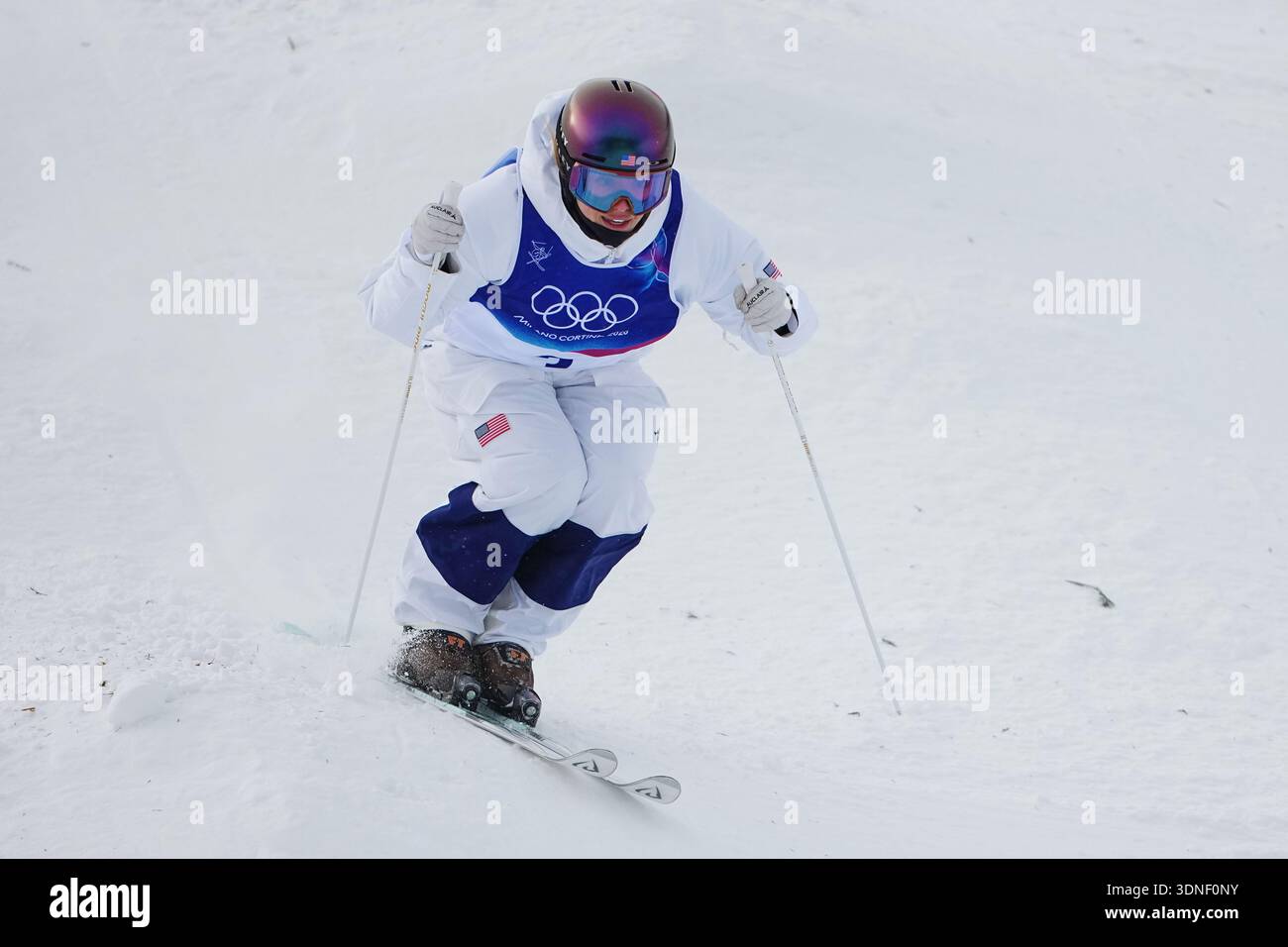 United States' Olivia Giaccio competes during the women's freestyle ...
