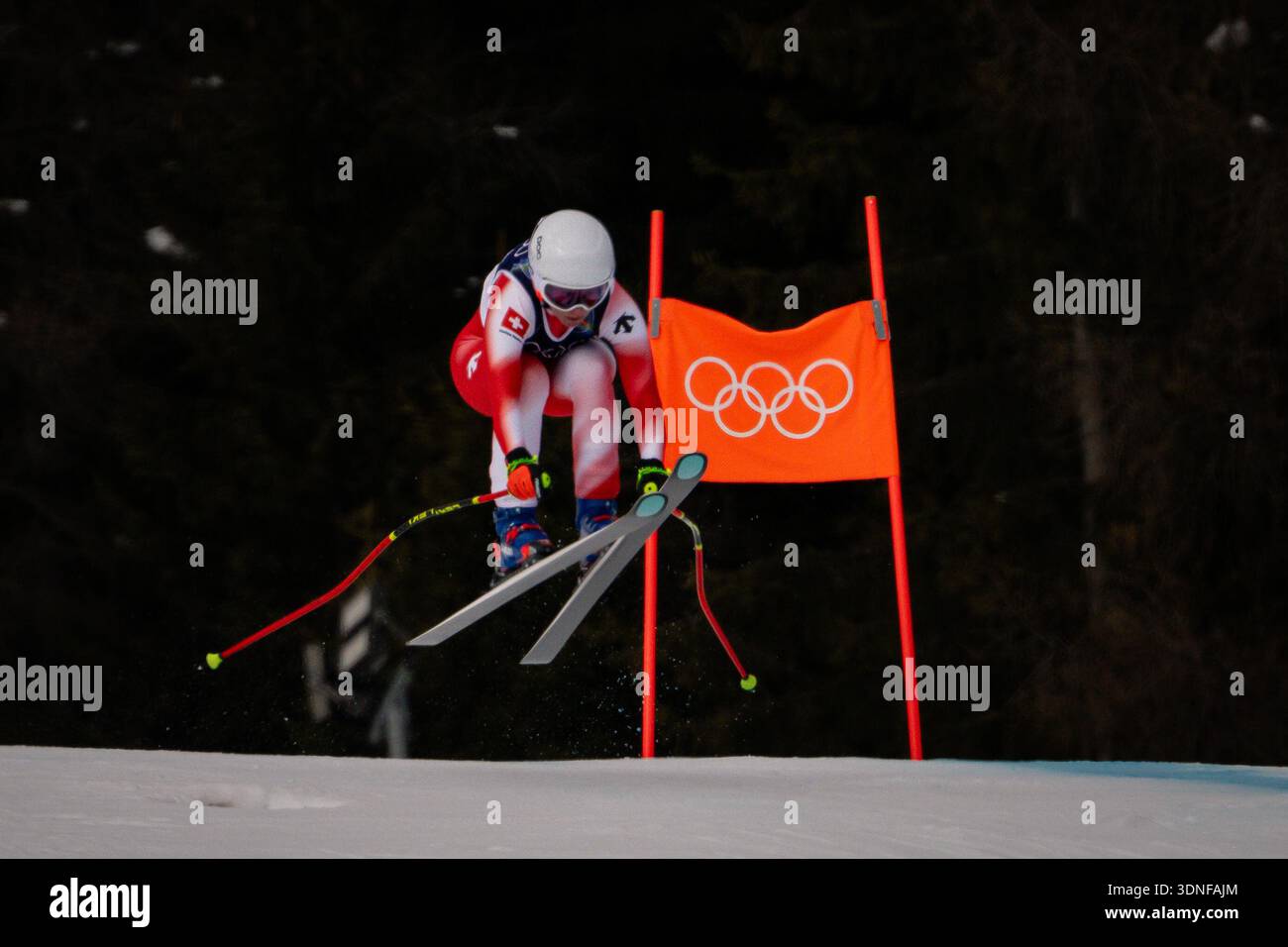 Cortina, Italy. 10th Feb, 2026. SCHMITT Janine (Schweiz - Team 3 ...