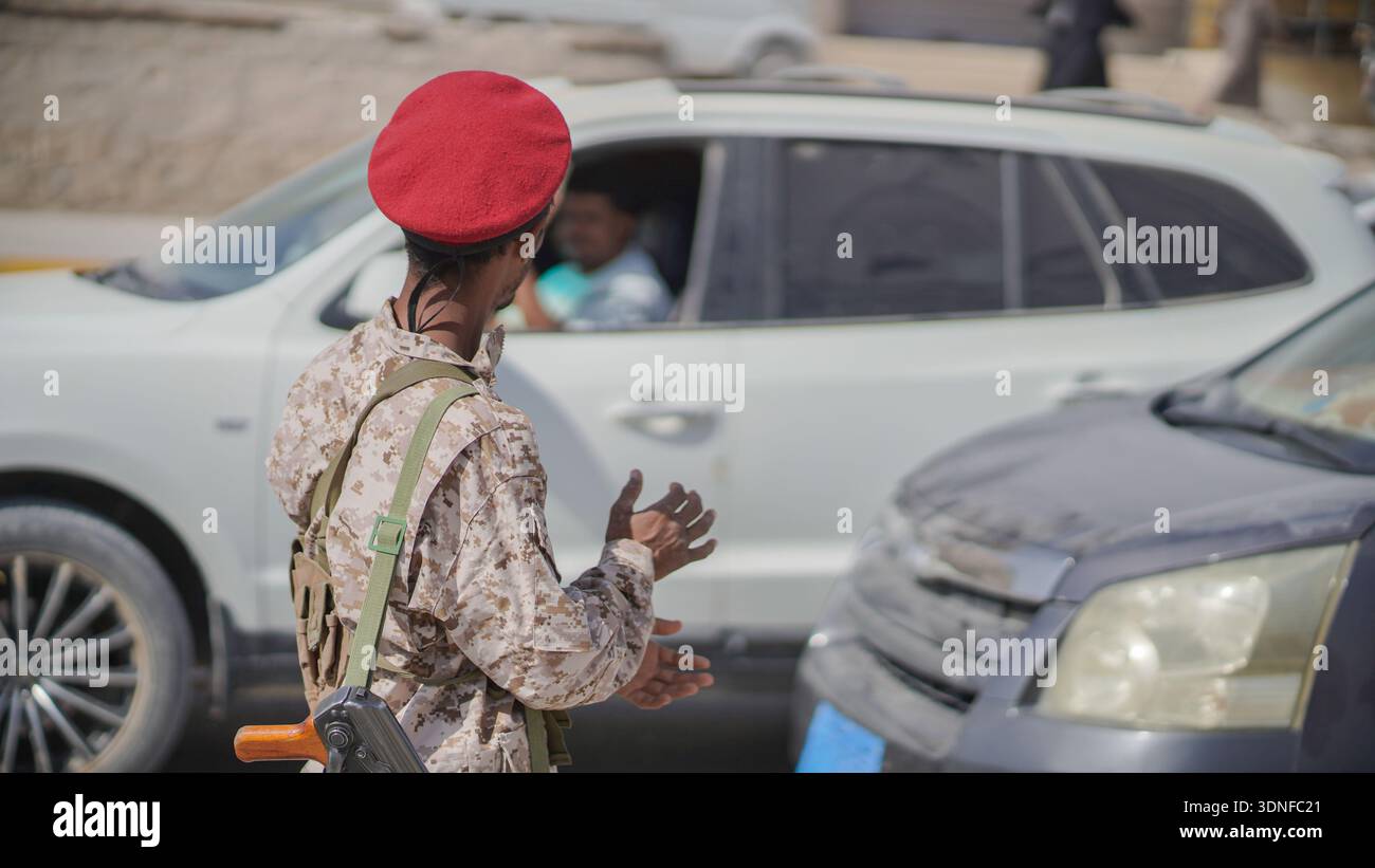 Yemen - February 05, 2026: In Southern Yemen on February 5, 2026, the ...