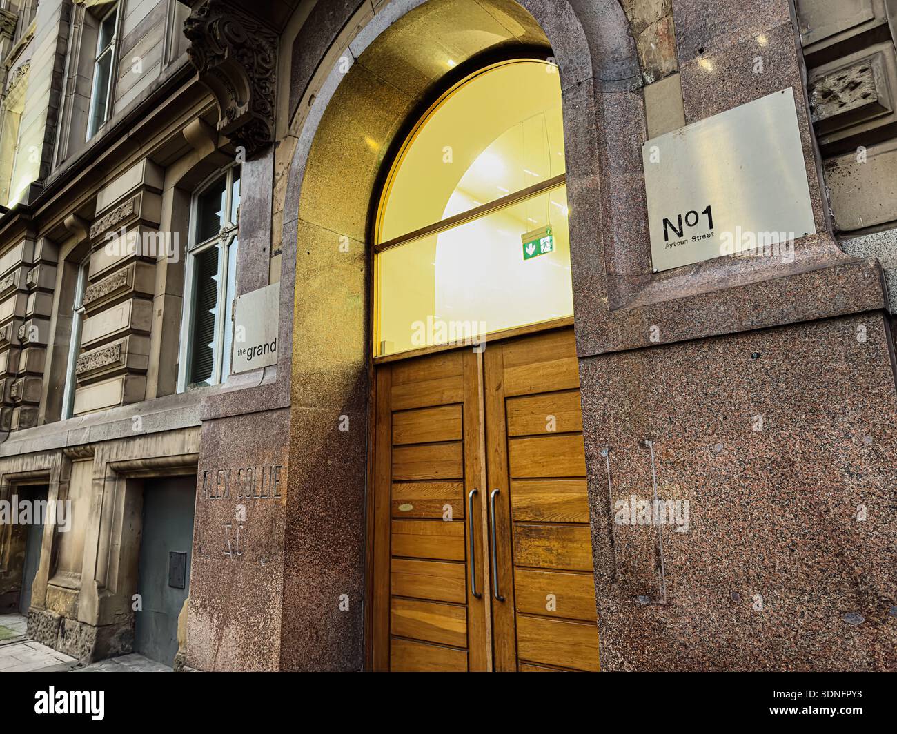 Manchester, UK - January 22, 2026: Historic Aytoun St The Grand ...