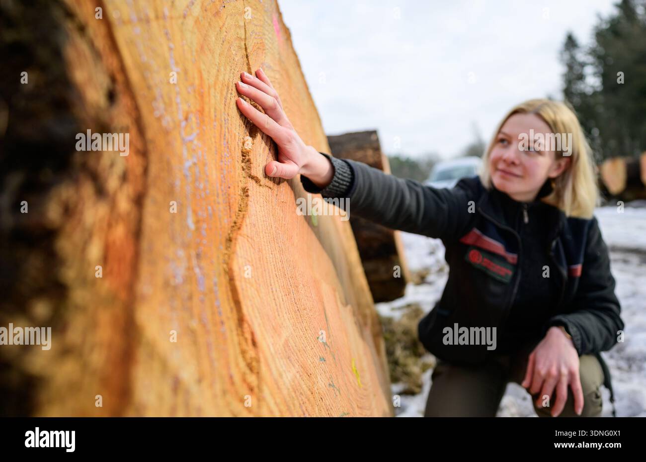 PRODUCTION - 10 February 2026, Lower Saxony, Oerrel: Martha Karsten ...