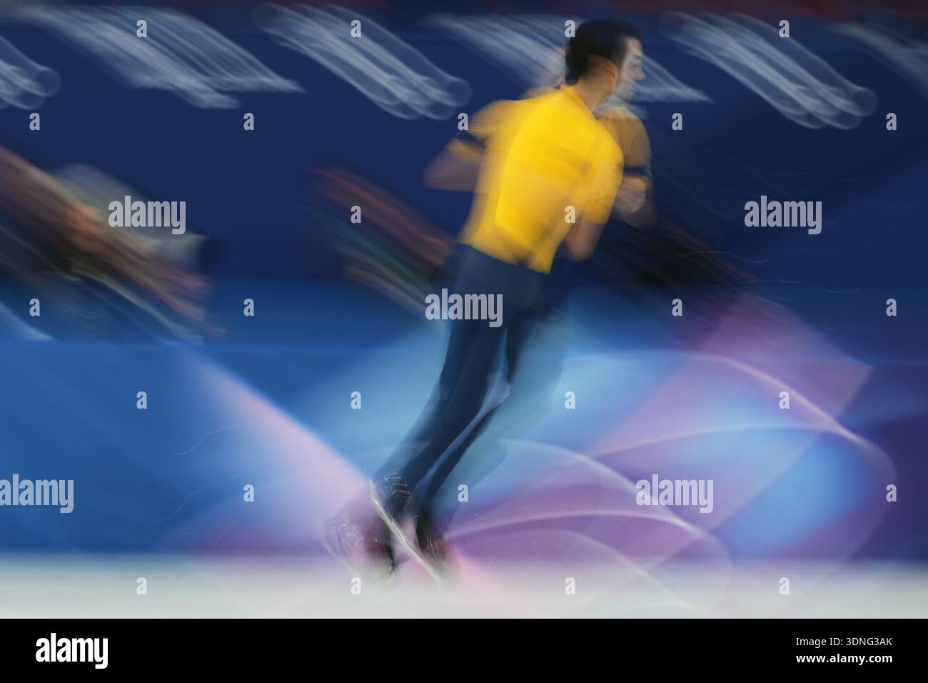 Tomas Guarino Sabate of Spain competes during the men's figure skating ...