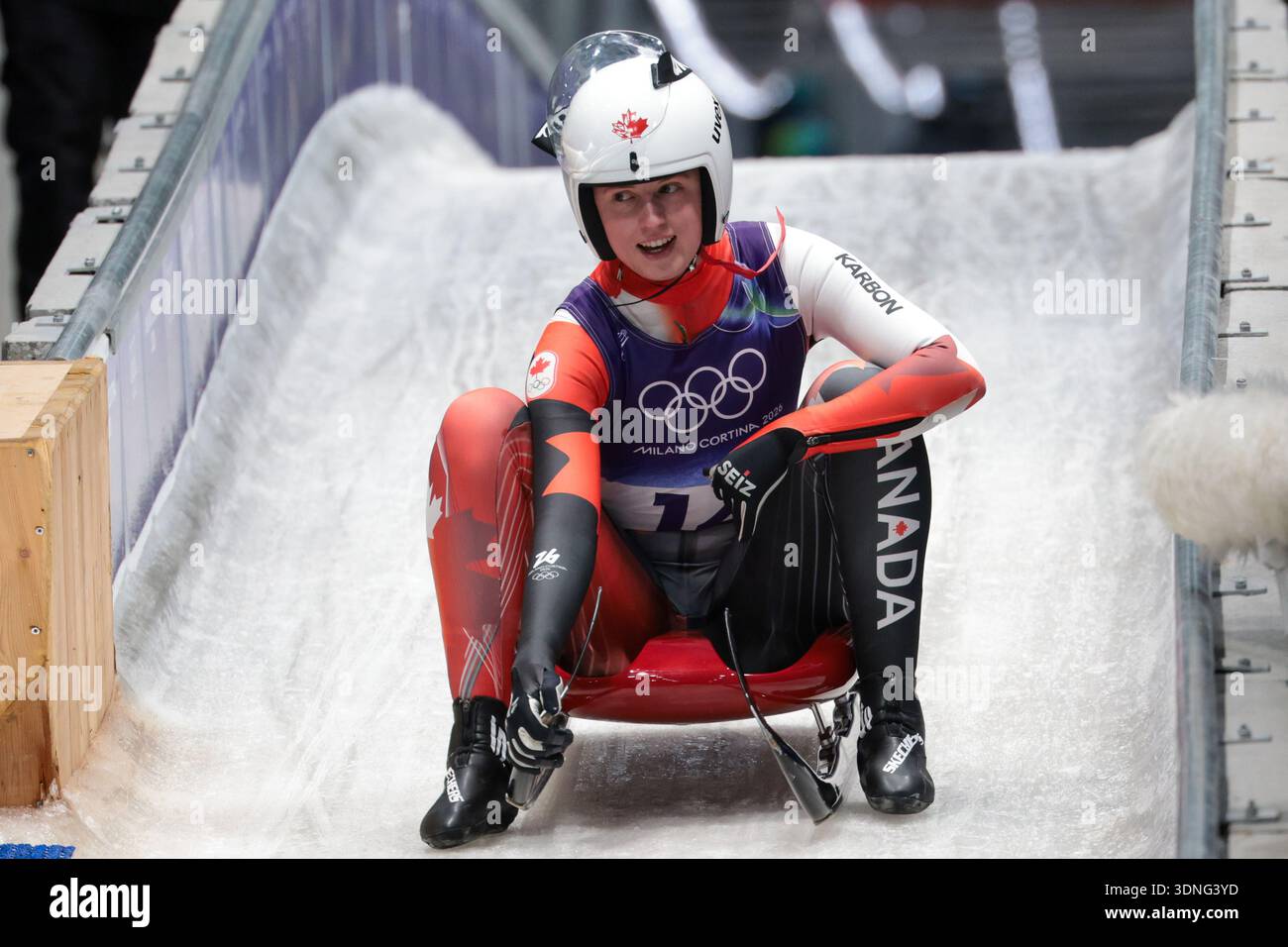 Trinity Ellis from Canada during the Olympic Winter Games Milano ...