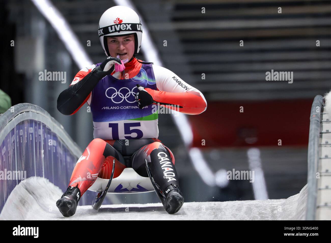 Embyr-Lee Susko from Canada during the Olympic Winter Games Milano ...