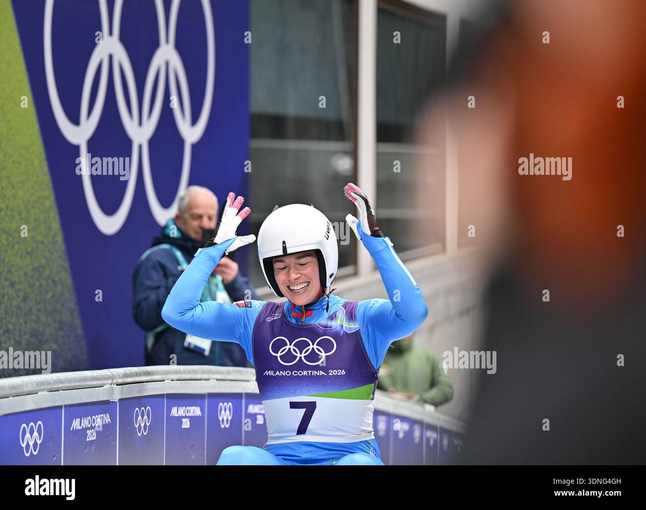 10 February 2026, Italy, Cortina D·ampezzo: Olympia, Olympic Winter ...