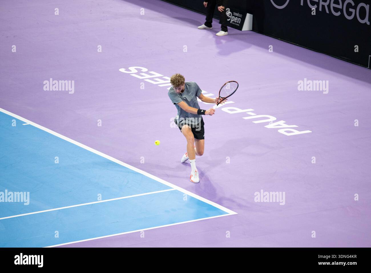 French Felix Balshaw during the ATP Challenger of Pau - Day 3 on ...